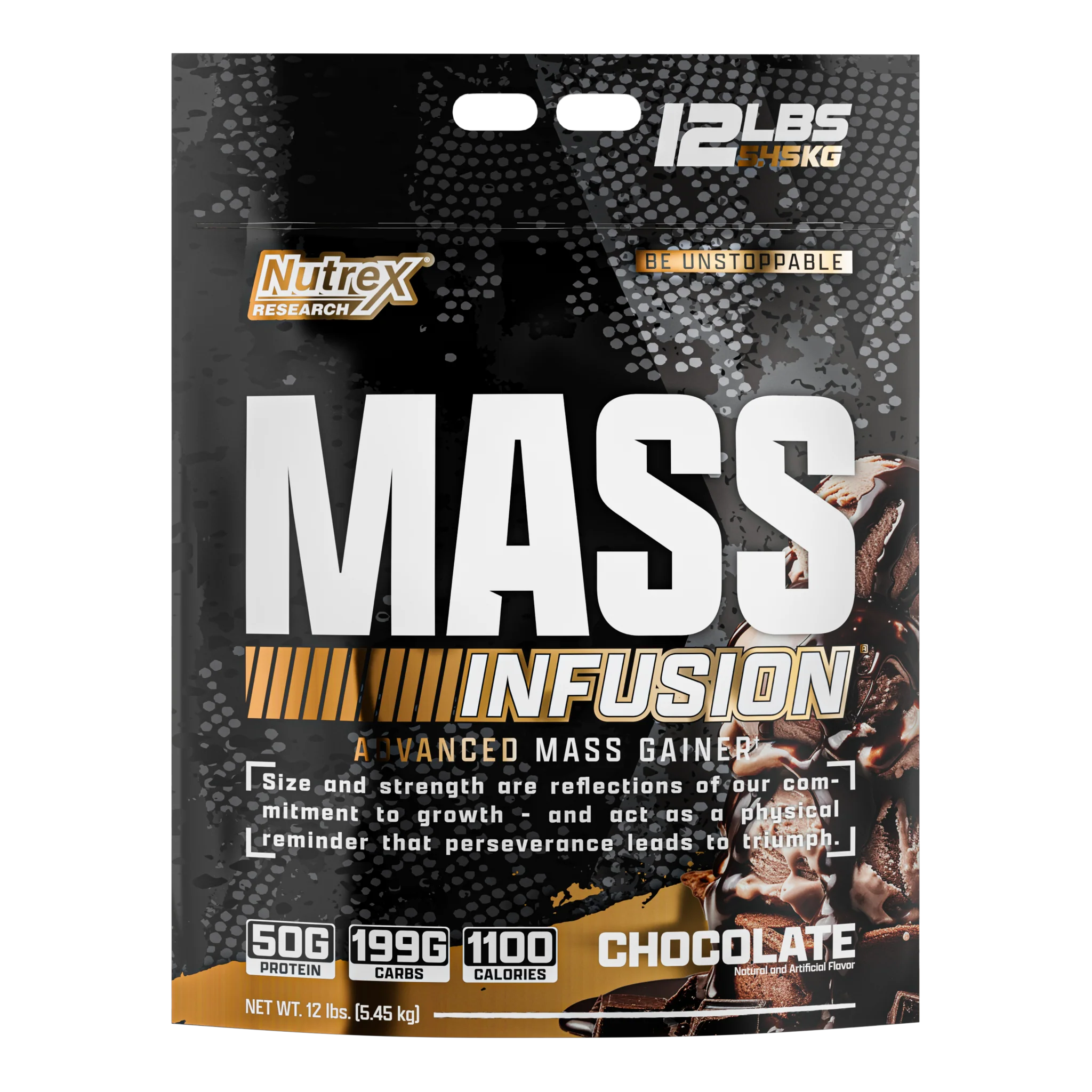 NUTREX GANADOR MASS INFUSION | 12LB - Vitalike