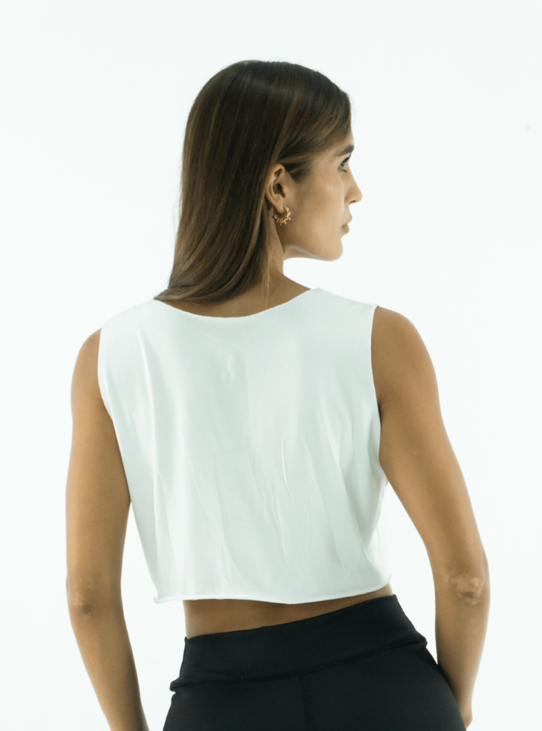 NORULES CROP TOP SIN COSTURA | LETRAS - Vitalike