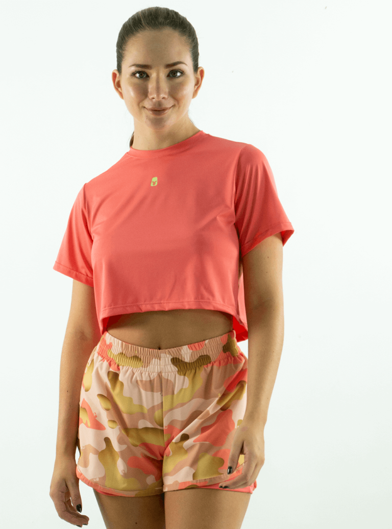 NORULES CROP TOP TELA FRIA DURAZNO - Vitalike