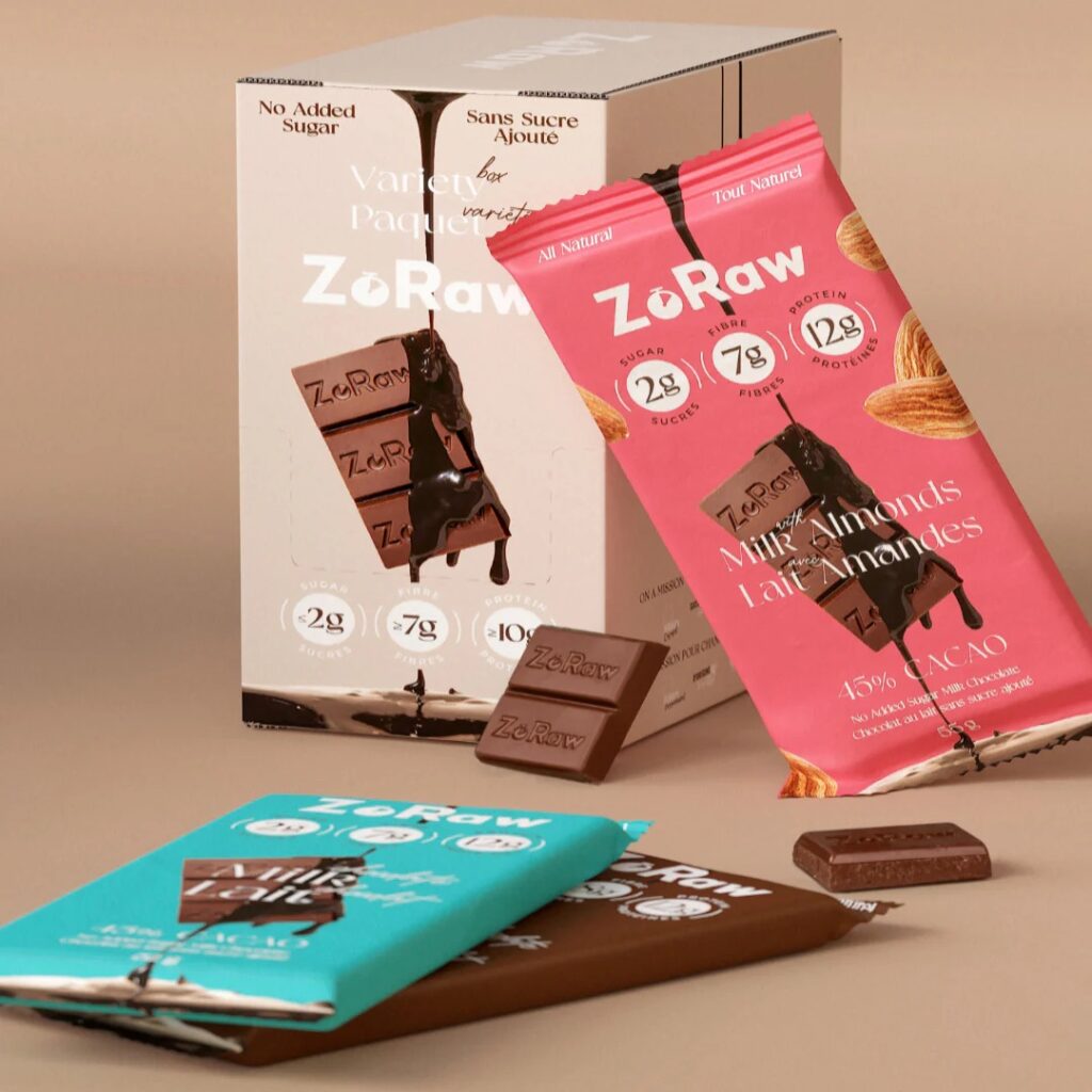 ZORAW BARRAS DE CHOCOLATE - Vitalike